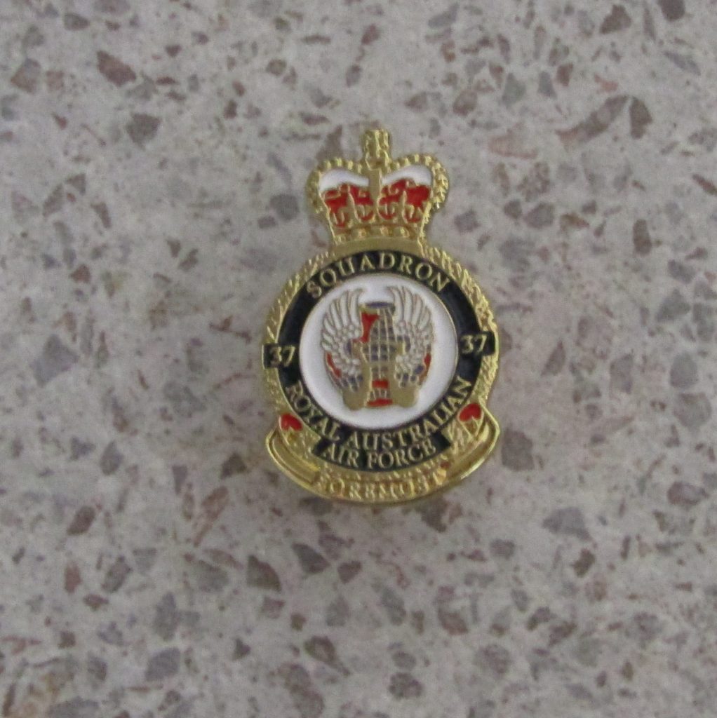 Lapel_Tie Pin 37SQN – 37 Squadron (RAAF) Association